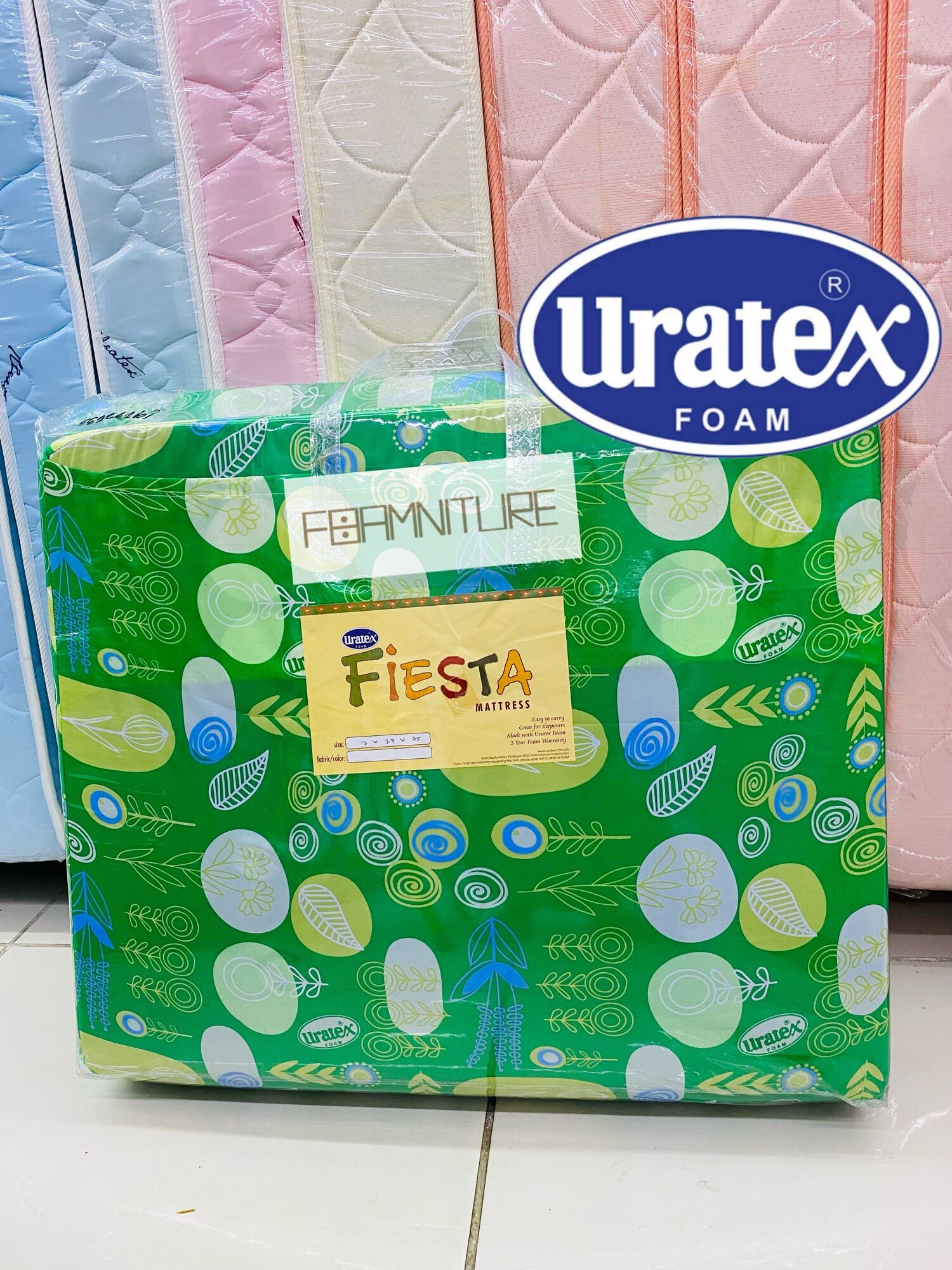 URATEX FOAM FIESTA MATTRESS | Lazada PH