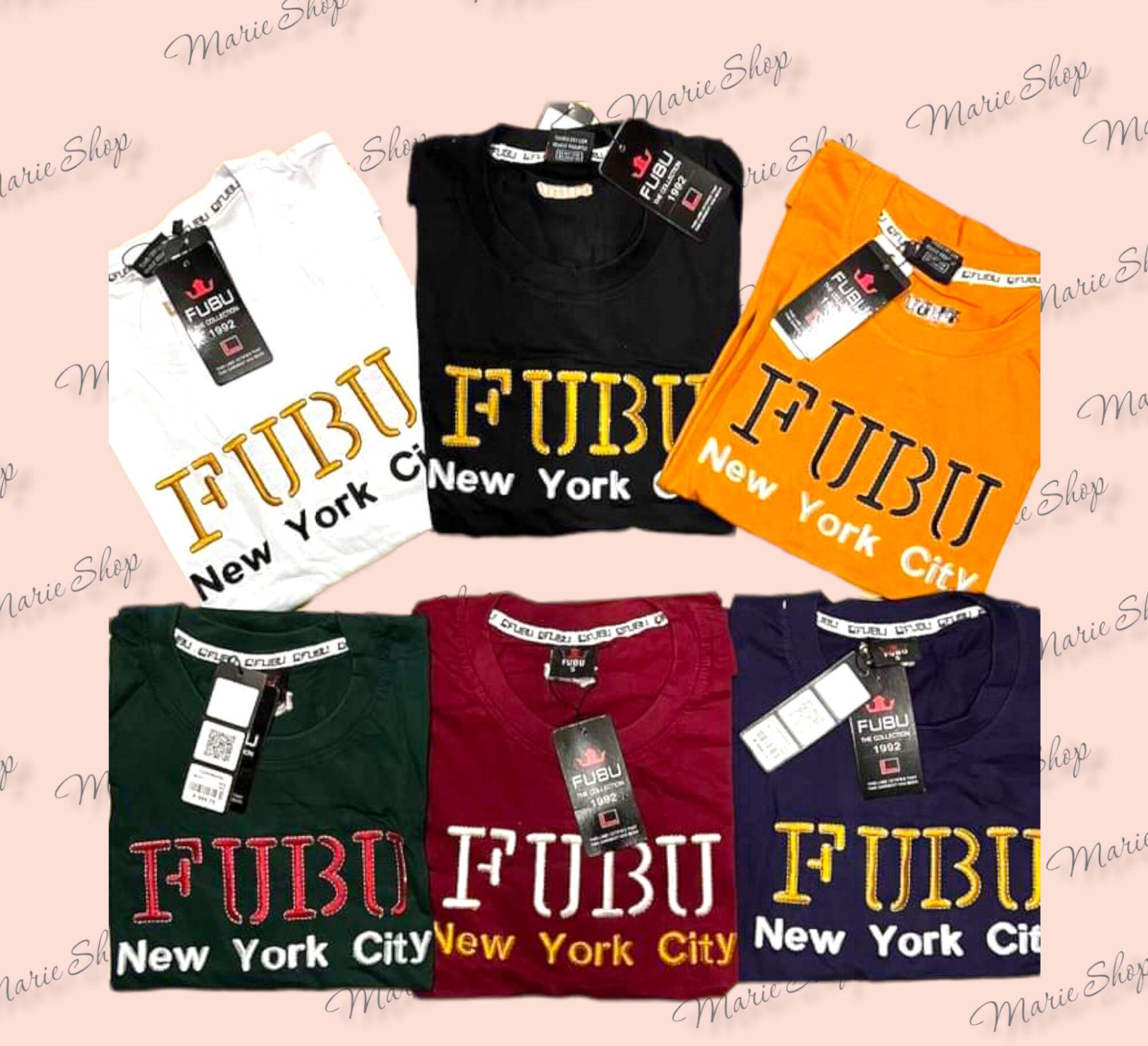 FUBU Men's T'shirt Branded Overruns (Assorted Design) | Lazada PH
