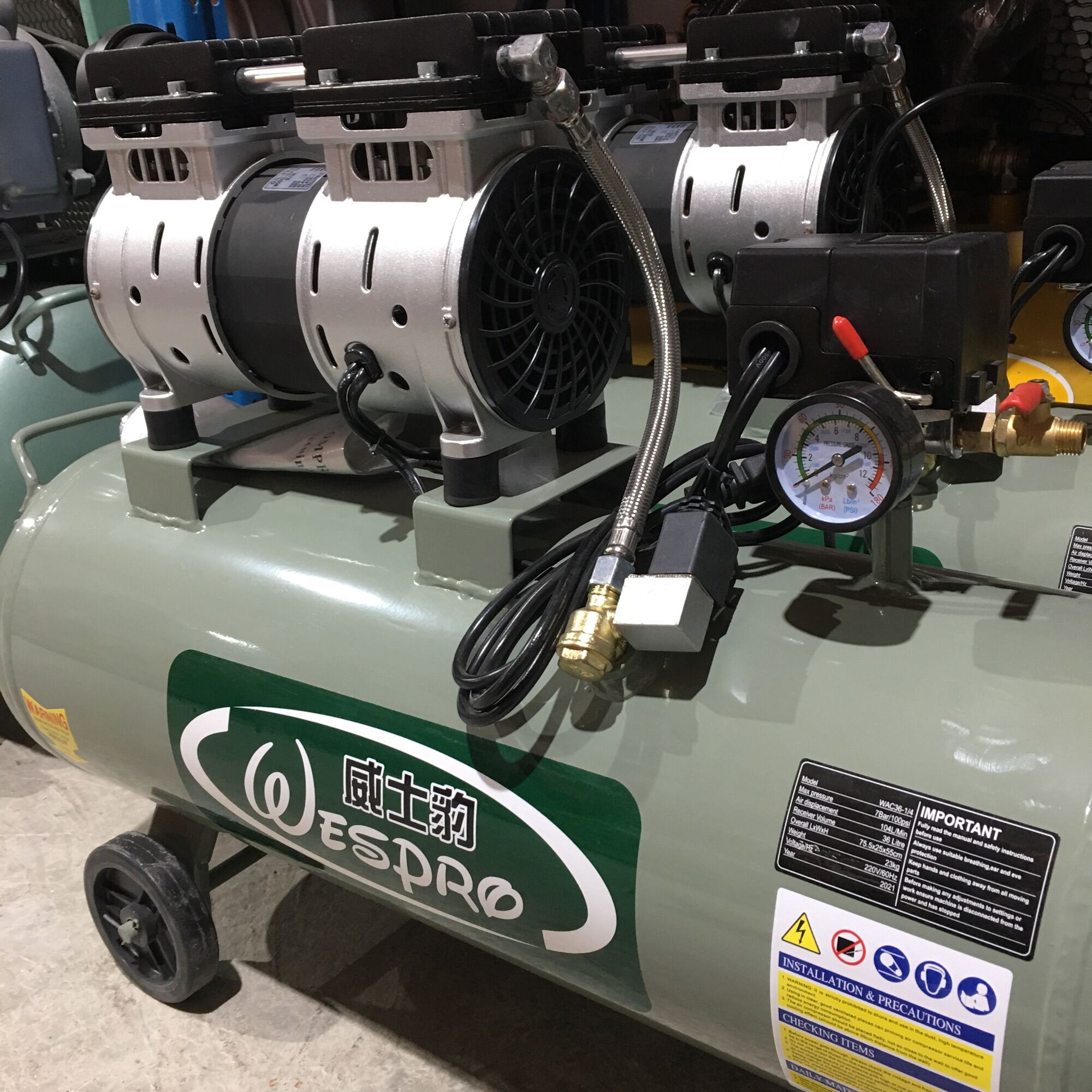 Wespro Air Compressor 1/4hp | Lazada PH