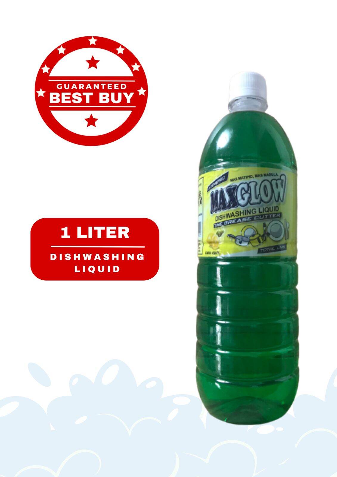 Max Glow Dishwashing Liquid Lemon Scent 1 Liter | Lazada PH