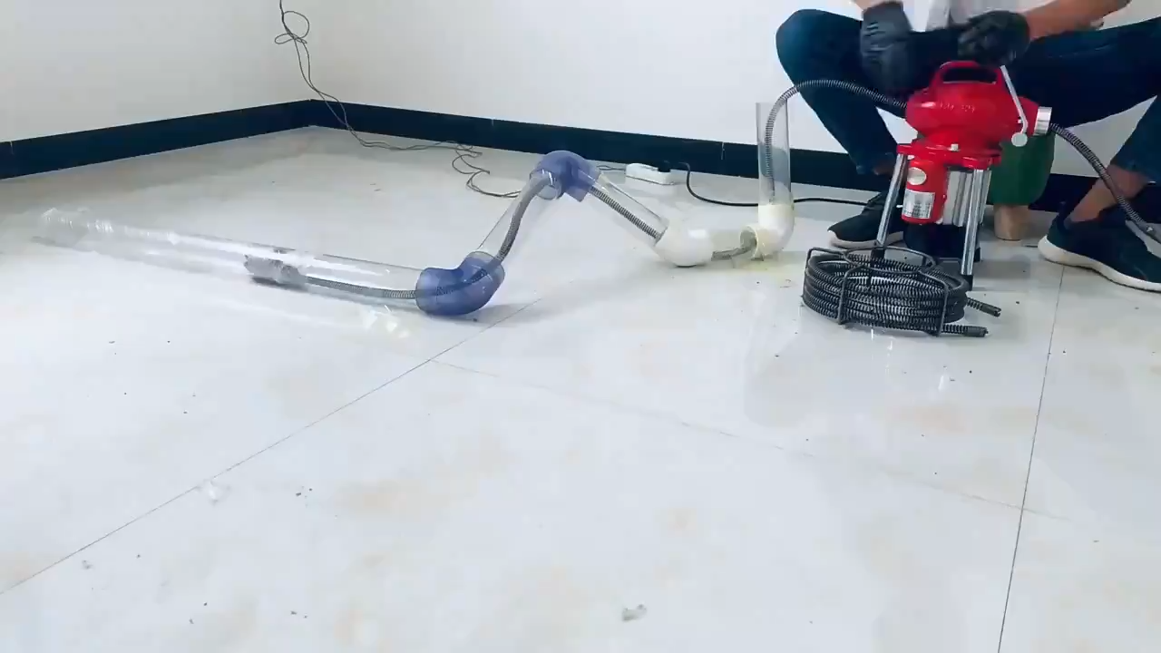 2800W Automatic Dredge Machine Professional Clear Toilet Blockage Drain ...