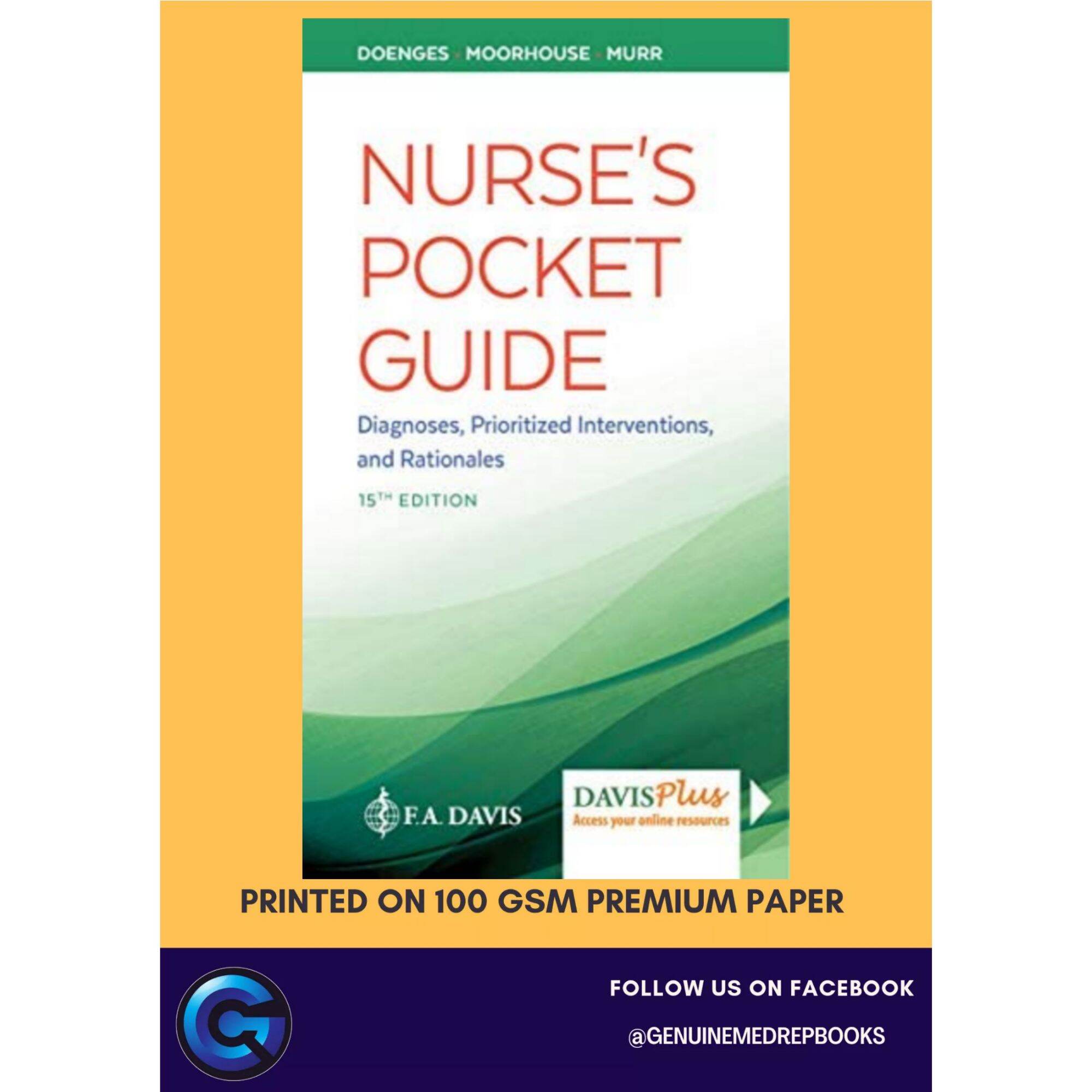 Nurse's Pocket Guide 15th Edition | Lazada PH