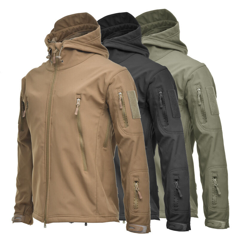 Mens Tactical Jackets Military Combat Jackets Water Repellent Army ...