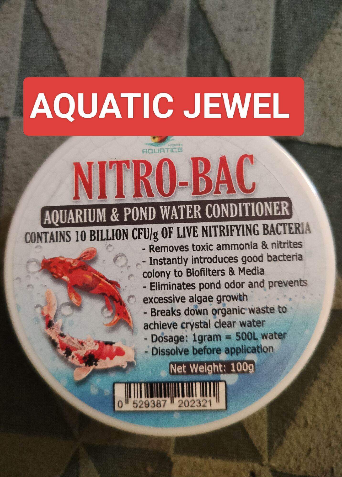 Nitro-Bac Aquarium/Pond Water Conditioning Powder | Lazada PH