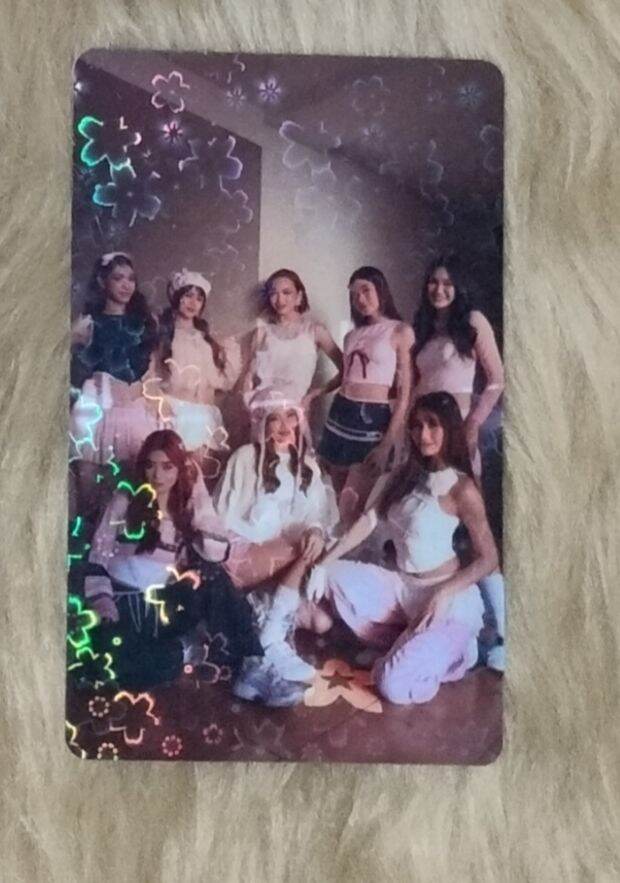 bini photocard flower holographic | Lazada PH