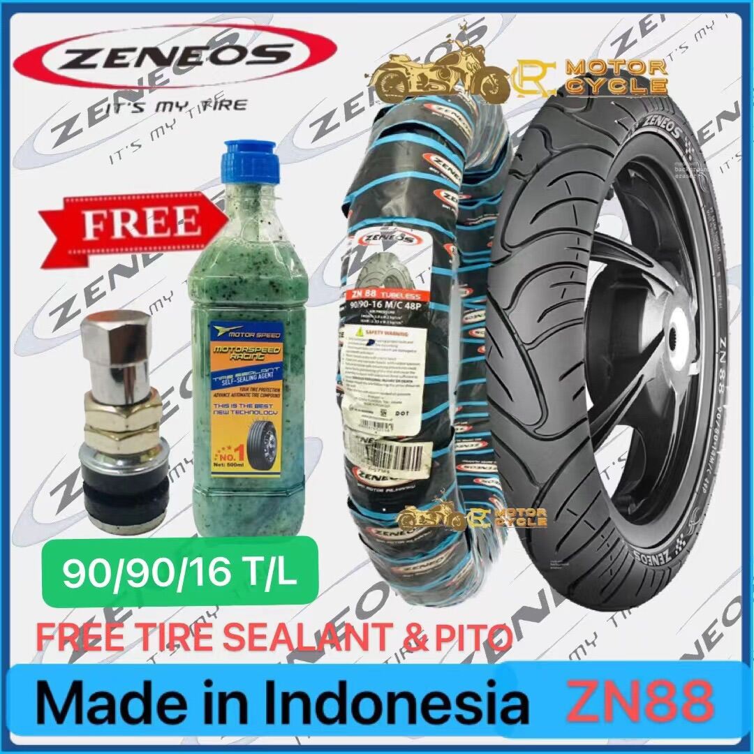 ZENEOS ZN88 FOR NONVO FREE TIRE SEALANT & PITO MOTORCYCLE GULONG ...