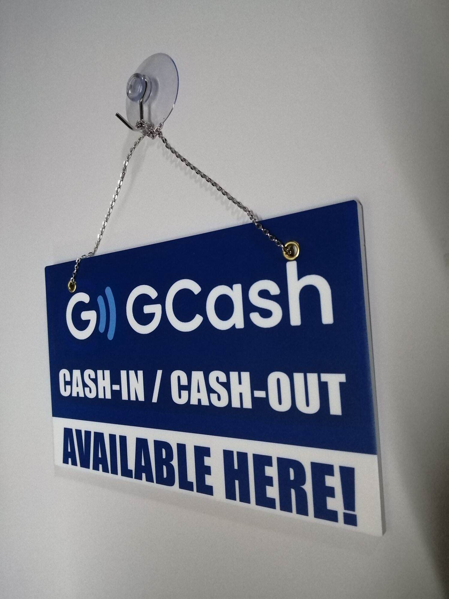 GCash CASH IN CASH OUT SINTRA BANNER (7.8x5.5) | Lazada PH