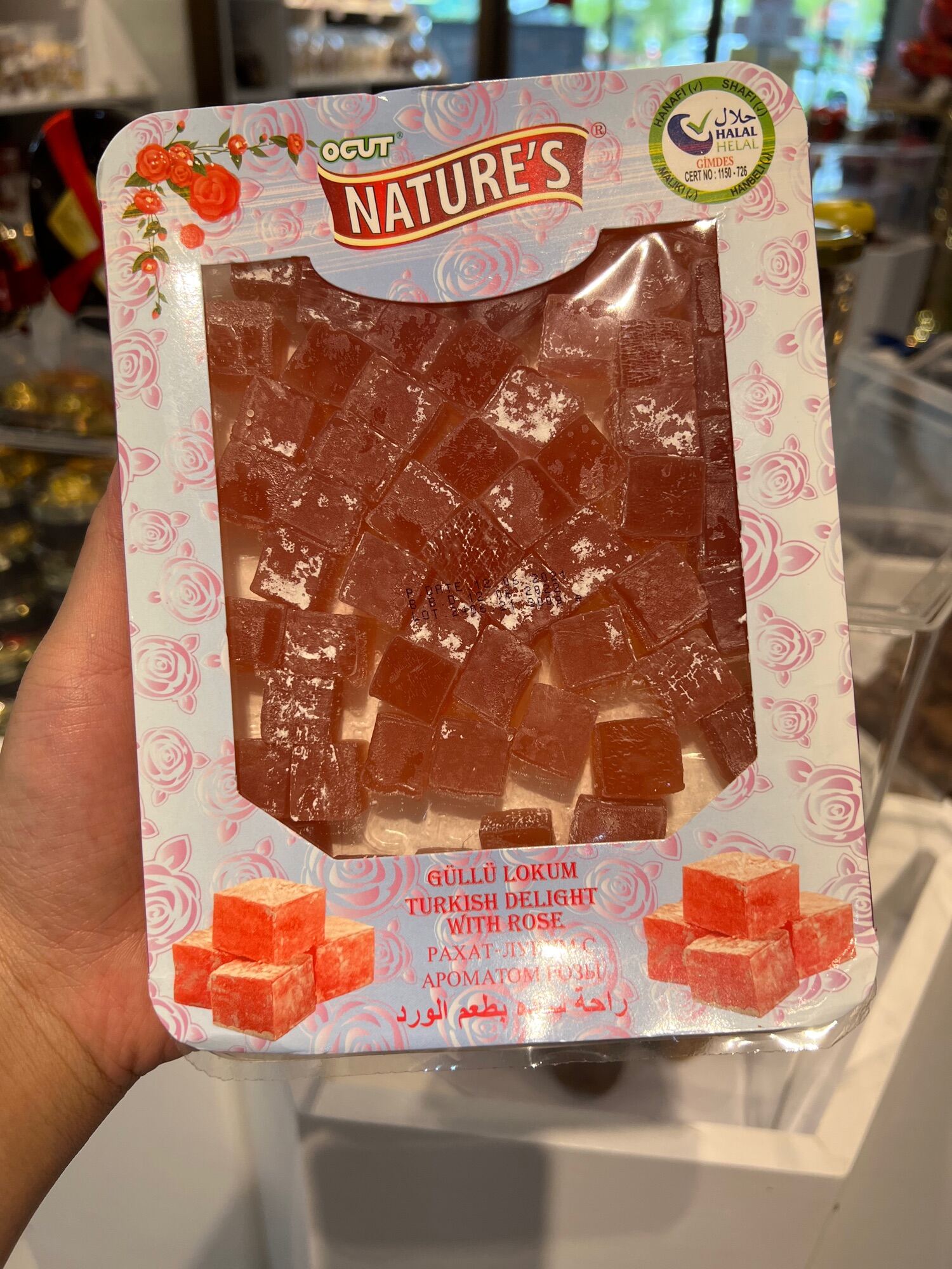 Turkish Delight with Rose flavor imported from turkey | Lazada PH