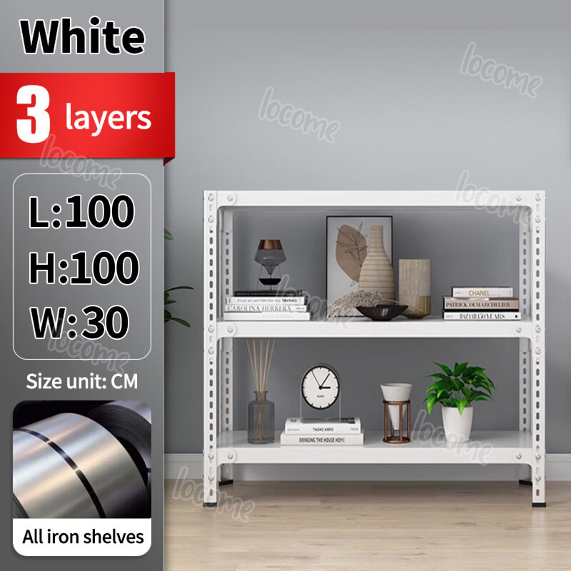 Boltless Steel Shelf 7/6/5/4/3 Layer Rack Metal Rack Steel Storage ...