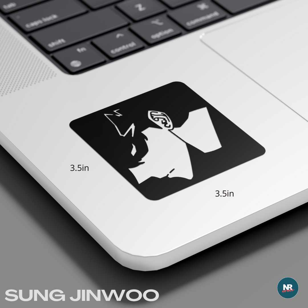Sung Jinwoo Square Solo Leveling Vinyl Decal Anime Sticker | Lazada PH