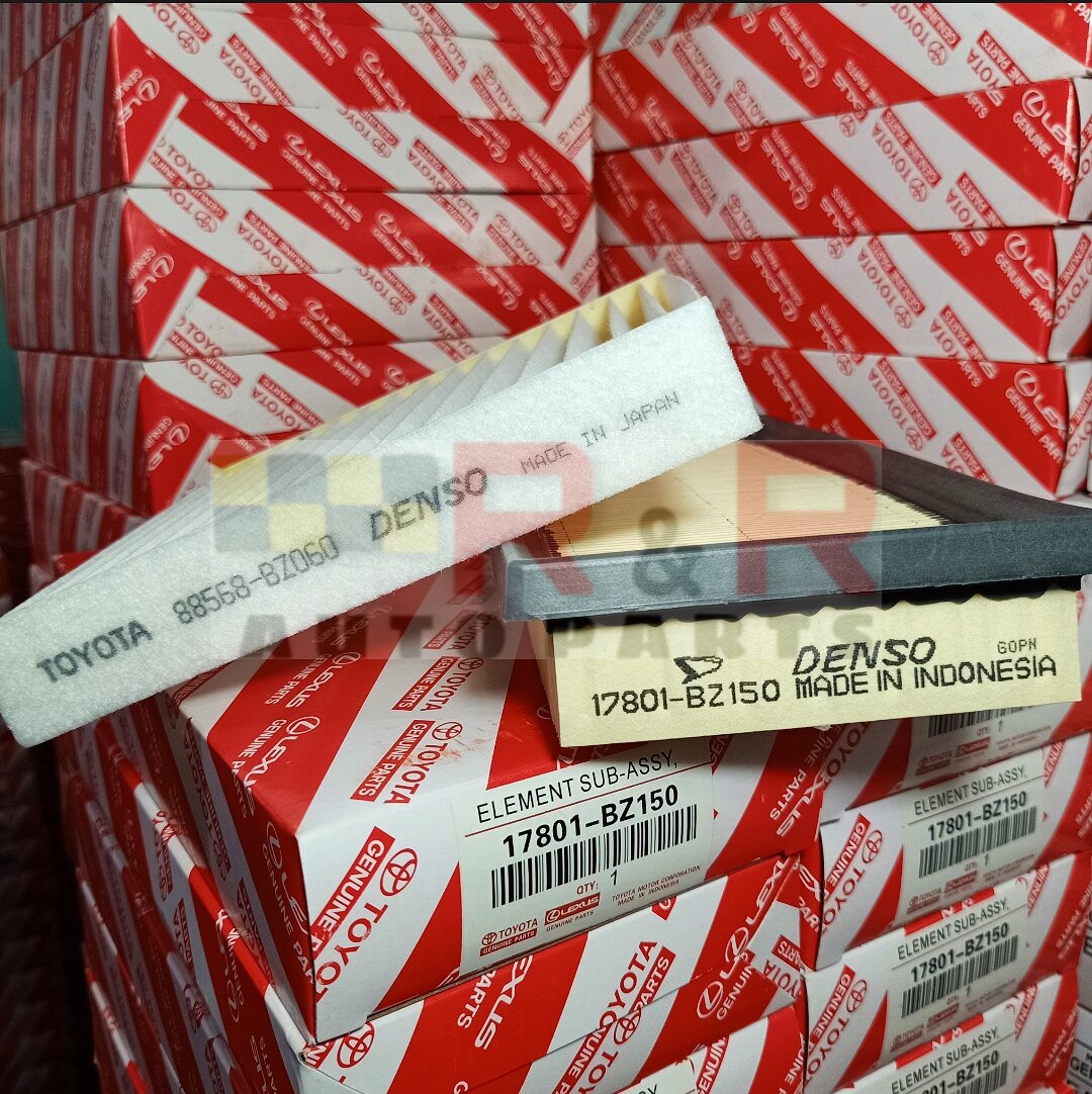 TOYOTA RUSH AVANZA AIR FILTER AND CABIN FILTER AVANZA AIR FILTER 2016 ...