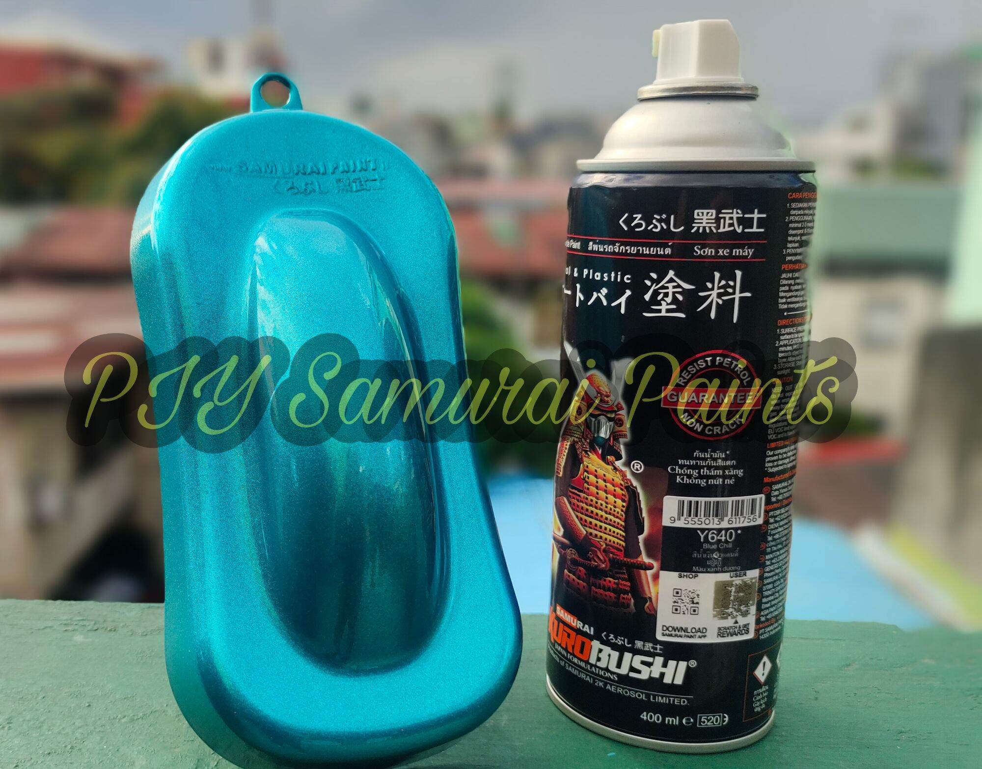 Y640 BLUE CHILL - SAMURAI PAINT | Lazada PH