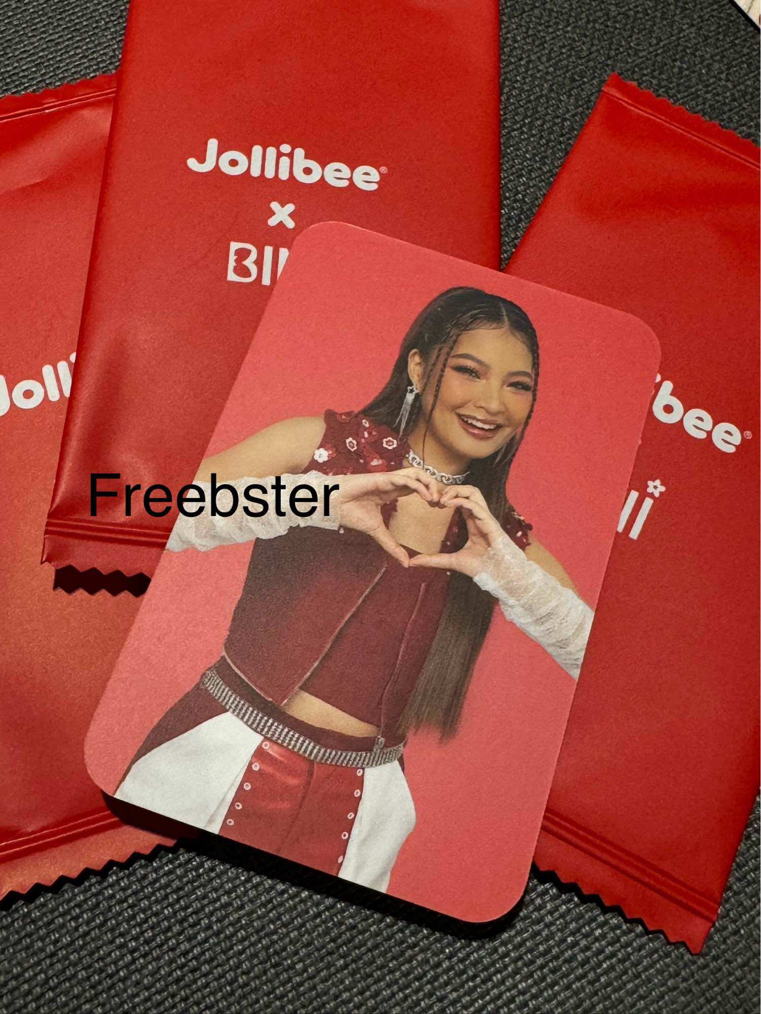 [Original] Jollibee X Bini Photocard (Jollibee Bini Photocard ...