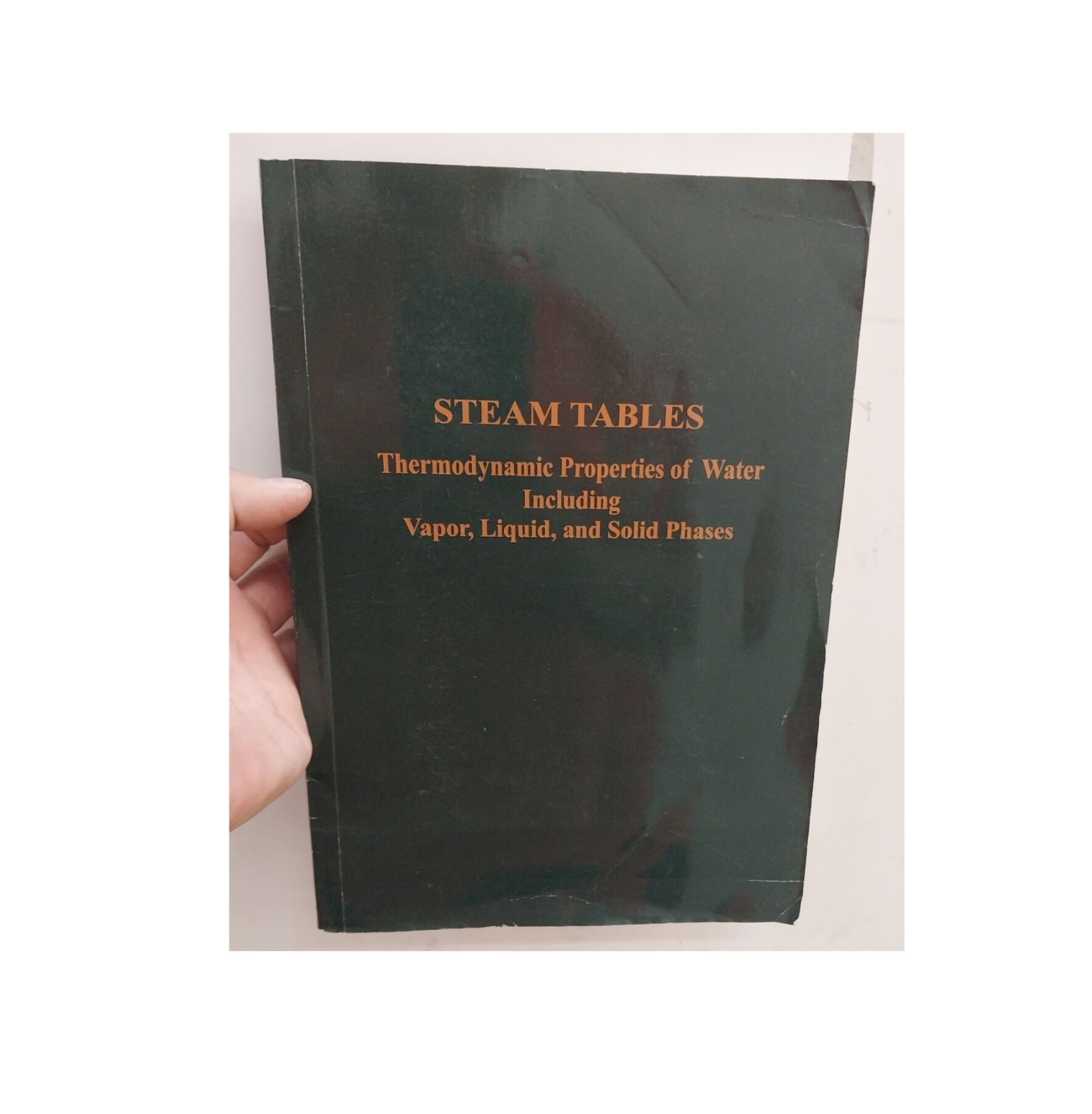 Steamtables Thermodynamic Properties of Water Including Vapor ,Liquid ...