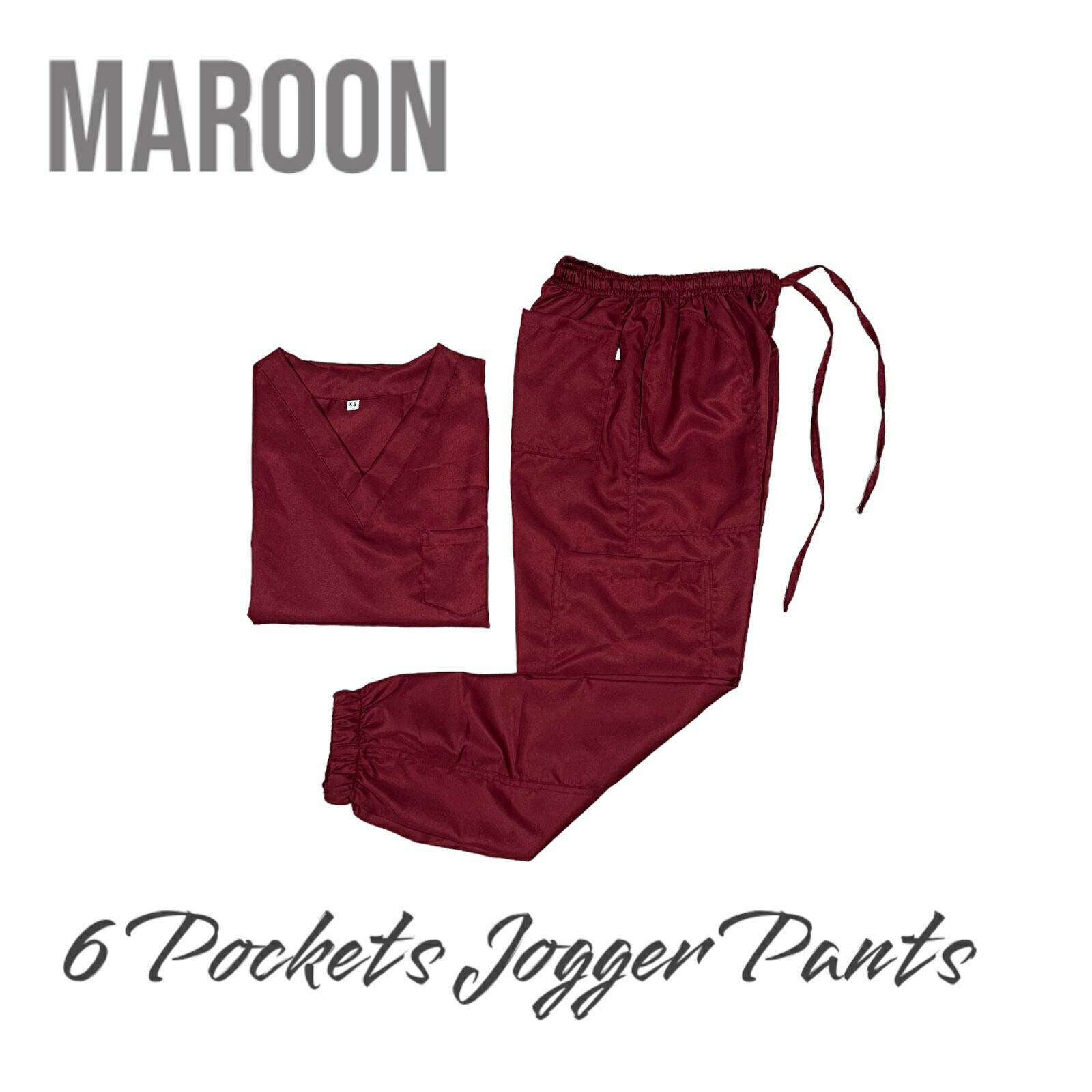 SCRUB SUIT WITH JOGGER PANTS 6POCKETS (PITCH TWILL FABRIC) | Lazada PH