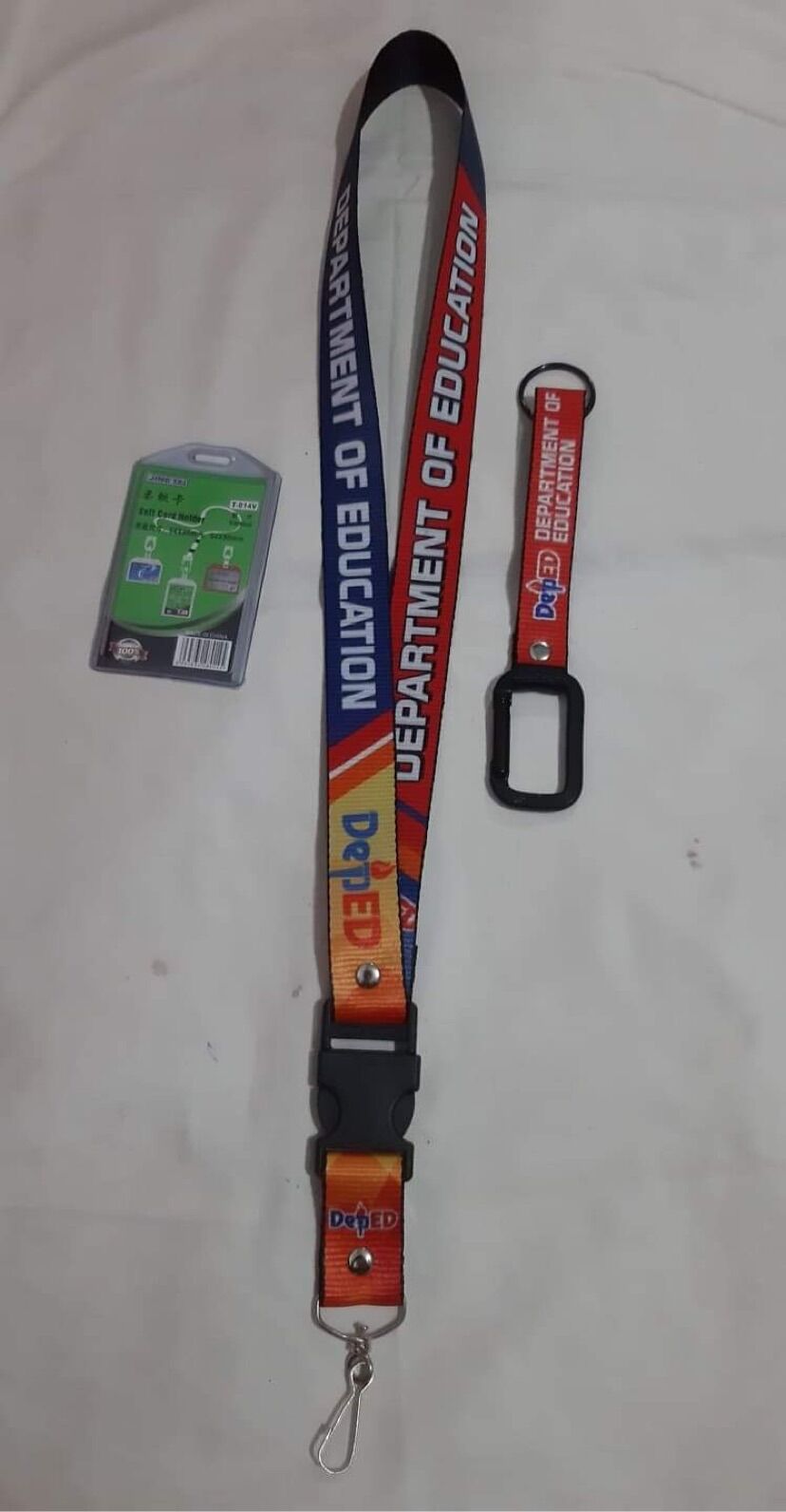 DEPED LANYARD ID LACE SET (LANYARD+ID CASE+KEY HOLDER) | Lazada PH