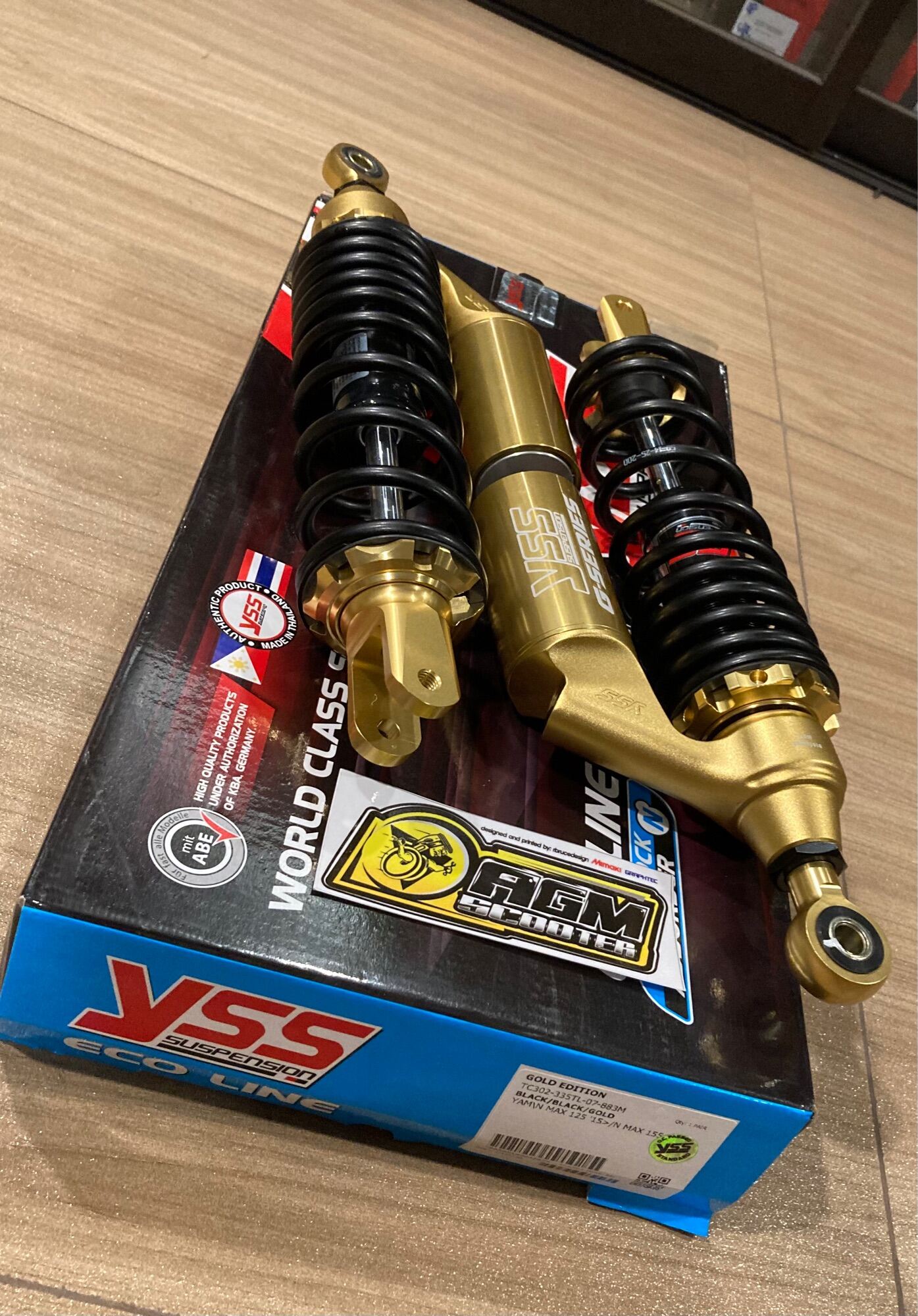 Yss Gseries Gold Edition for NMAX V1 335mm | Lazada PH