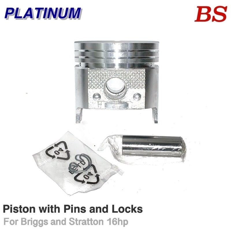 Piston with Pin and Locks | Best Standard | Compatible w/ Briggs and ...