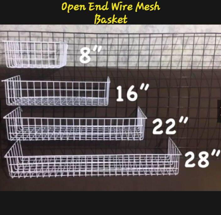 OPEN WIRE END MESH BASKET ORGANIZER|WIRE MESH BASKET|WIRE MESH HANGING ...