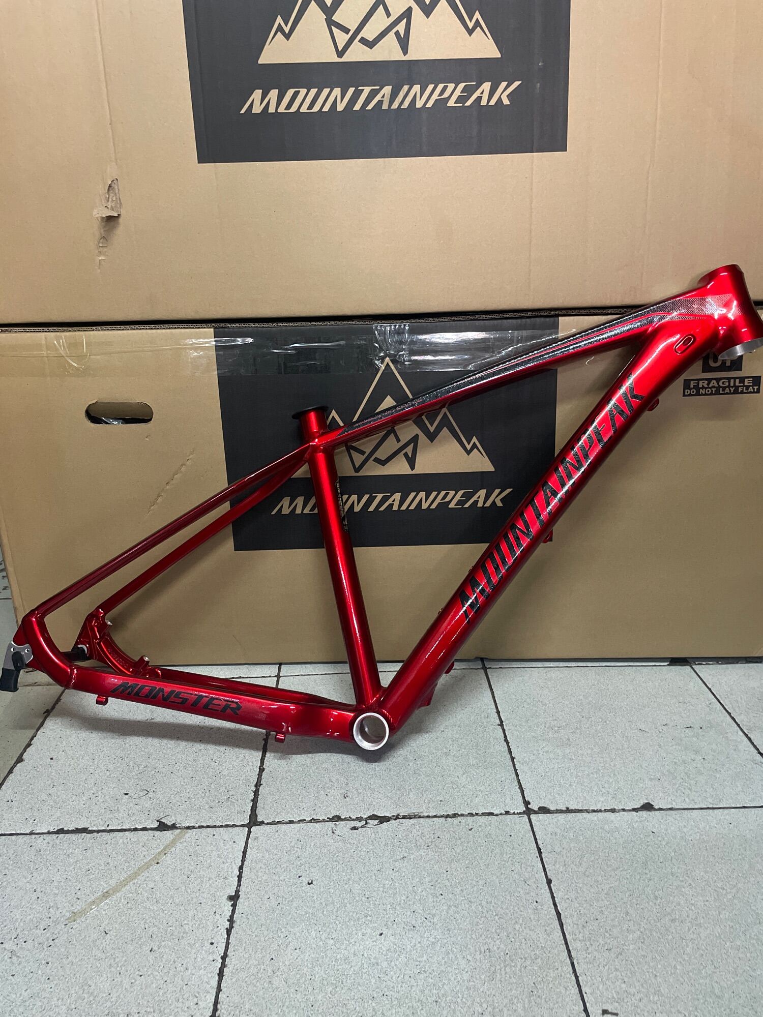 Mountainpeak Monster Frame 2022 Model Red Color | Lazada PH