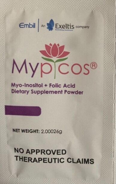 Mypicos (Myoinositol + Folic Acid) 10 sachets/ 15 sachets/ 1 box ...