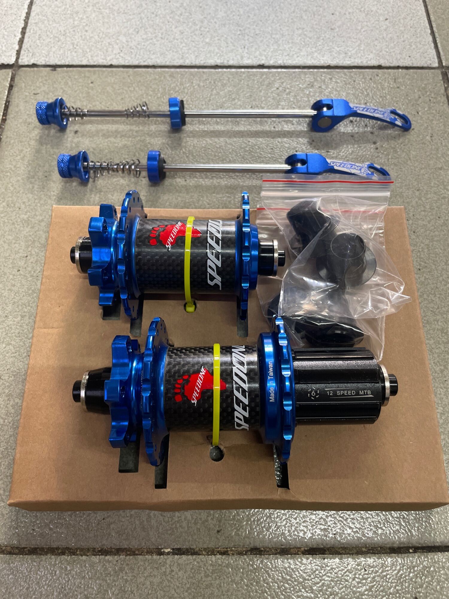 Speedone Pilot Hubs 32 holes Blue | Lazada PH