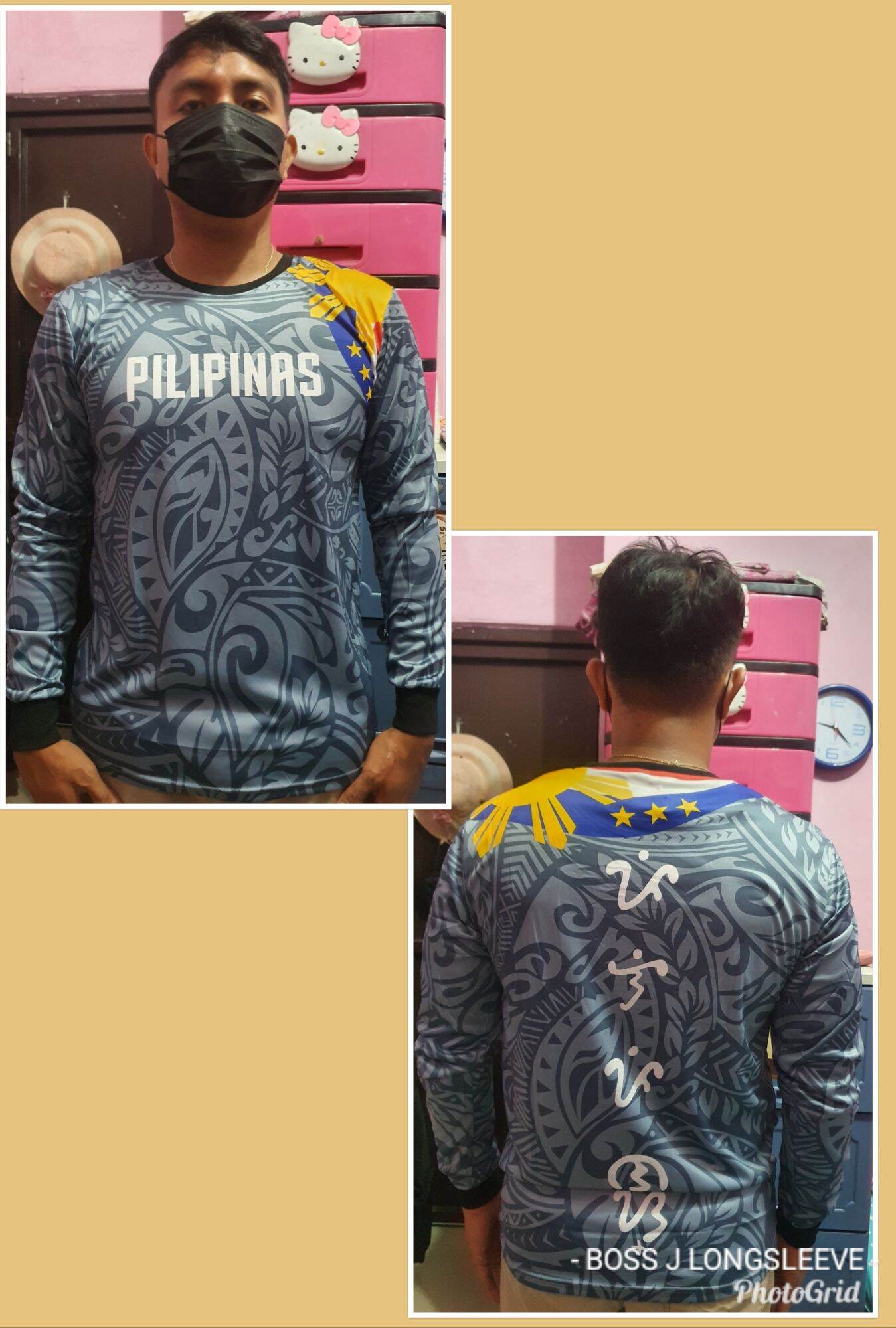 BAYBAYIN | PILIPINAS longsleeves full sublimation drifit | Lazada PH