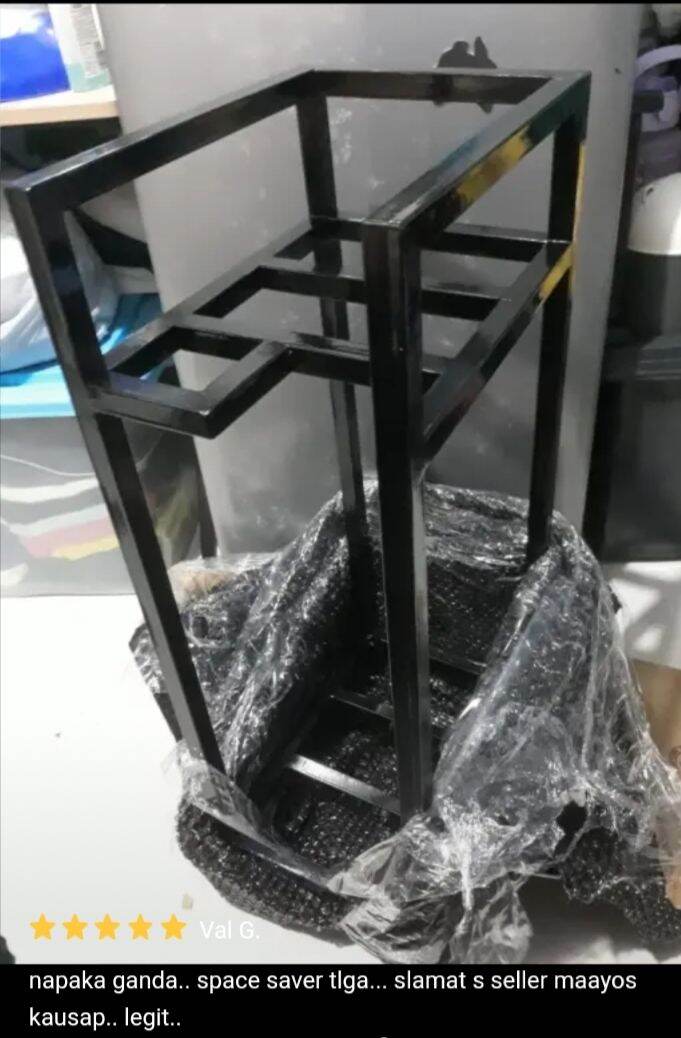 2 layer all metal water rack | Lazada PH