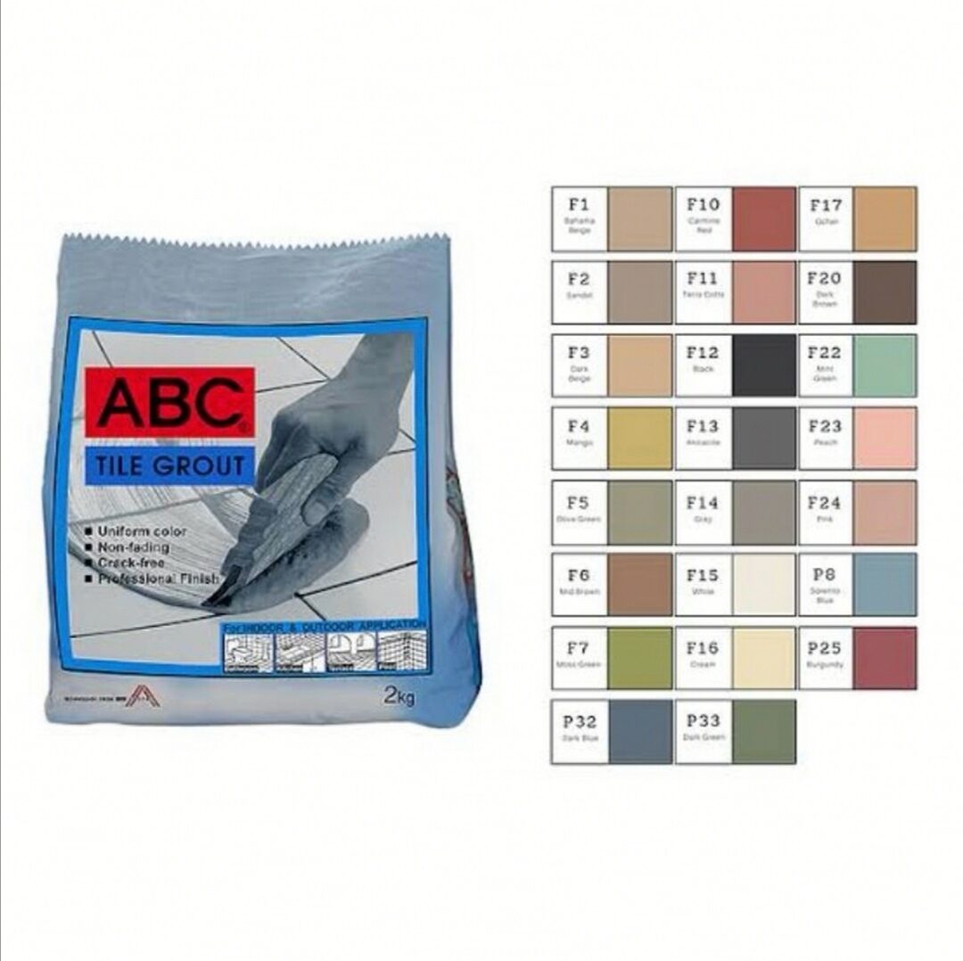 ABC Tile Grout (2kg per pack) | Lazada PH
