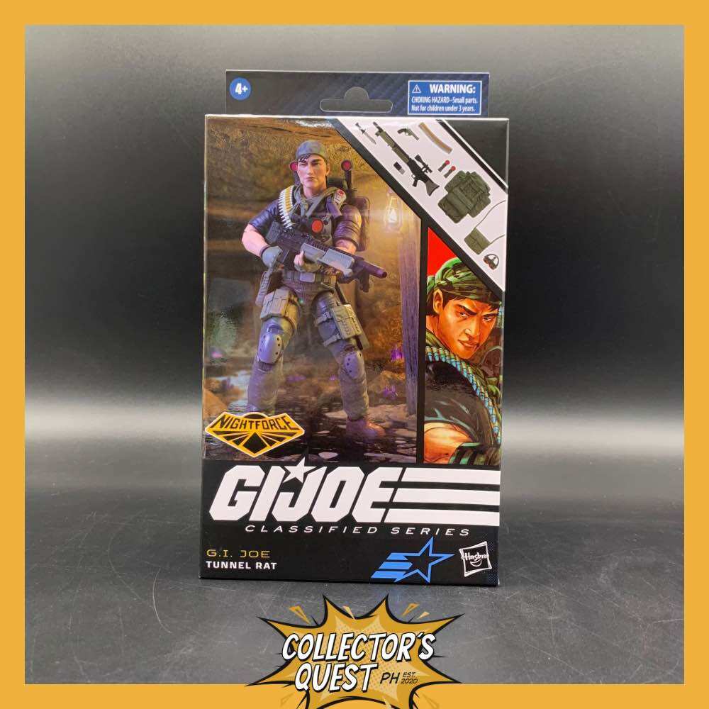 GI Joe Classified Series Nightforce Tunnel Rat Figure | Lazada PH