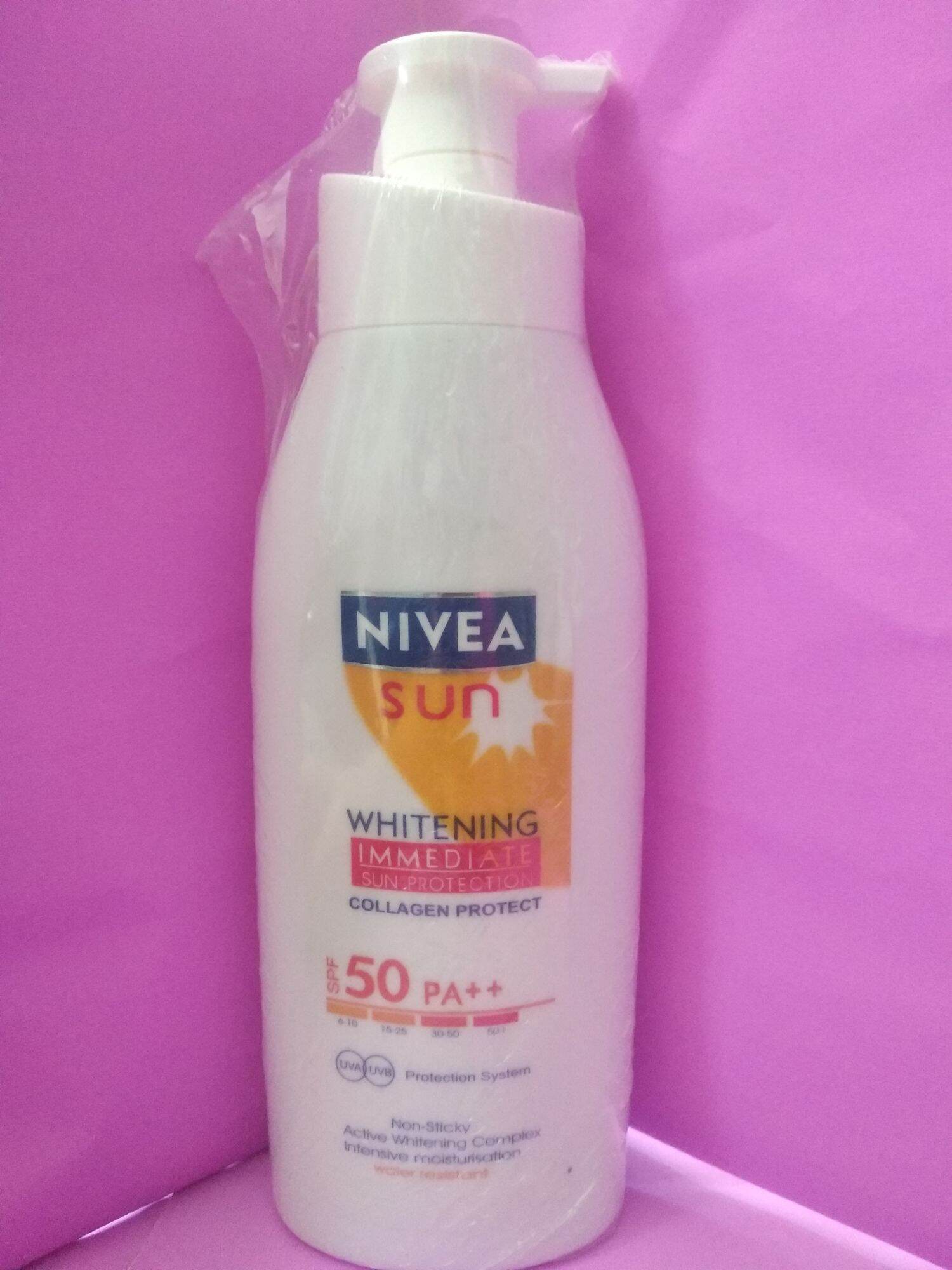 Nivea sun Whitening Collagen protect spf50PA++ | Lazada PH
