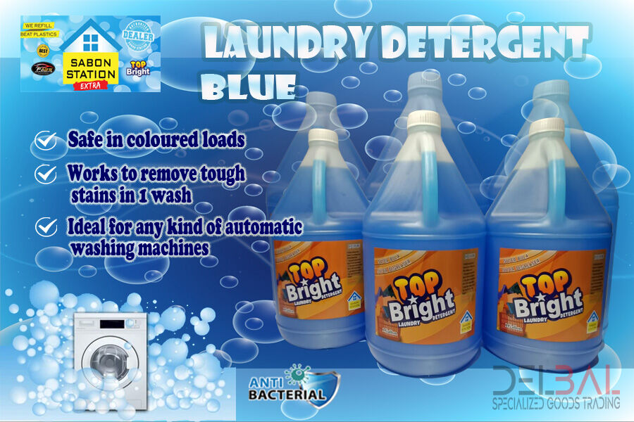 TOP BRIGHT Liquid Laundry Detergent 1 Gallon | Lazada PH