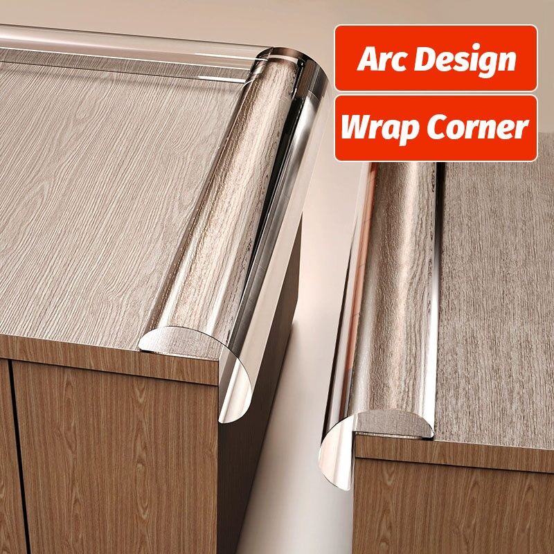 1/2/3M Table Edge Guard Furniture Corner Protector Strip Self Adhesive ...