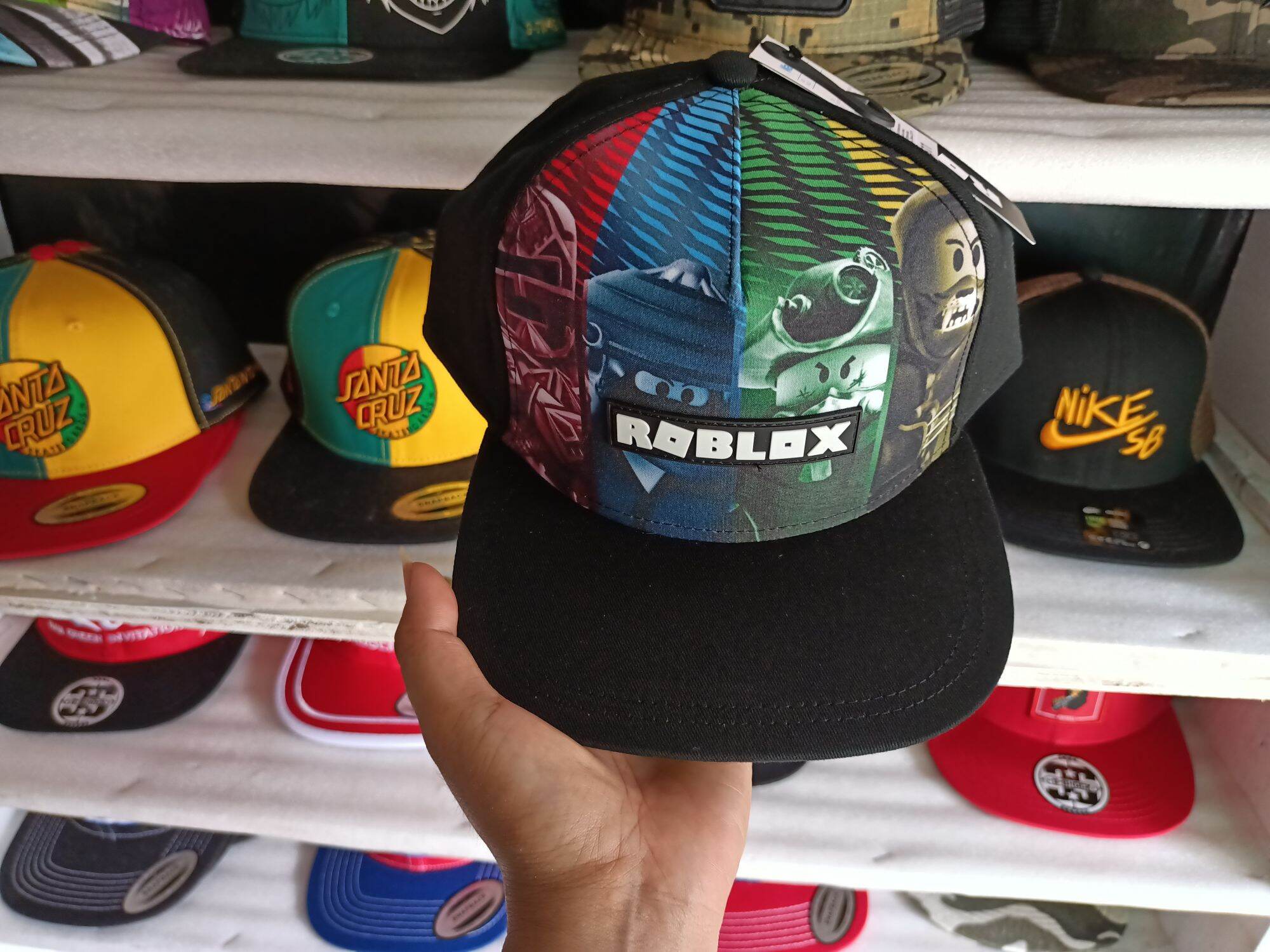 MINECRAFT, ROBLOX ADJUSTABLE CAPS FOR kid &TEENS CARTOONS PREMIUM ...