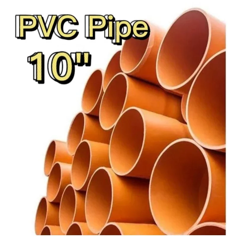 PVC Pipe 10" Orange sold per 50cm 100cm 150cm Good Quality | Lazada PH