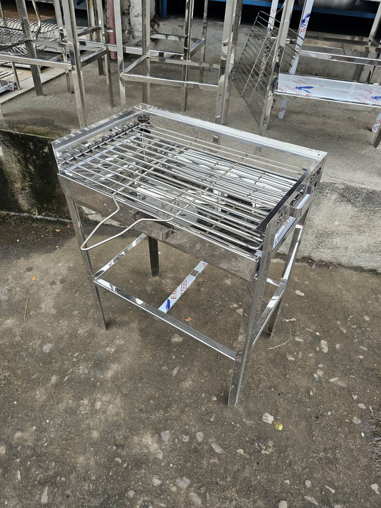12x20 stand ihawan barbeque grill pure stainless | Lazada PH