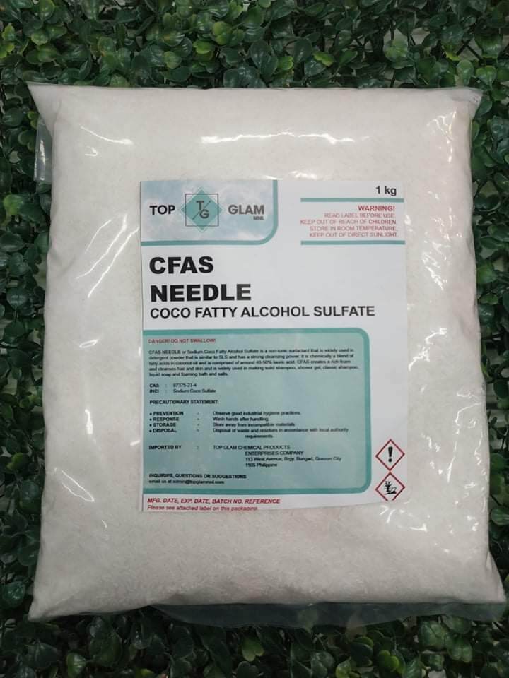 CFAS Needle 1kg (Coco Fatty Alcohol Sulfate) | Lazada PH