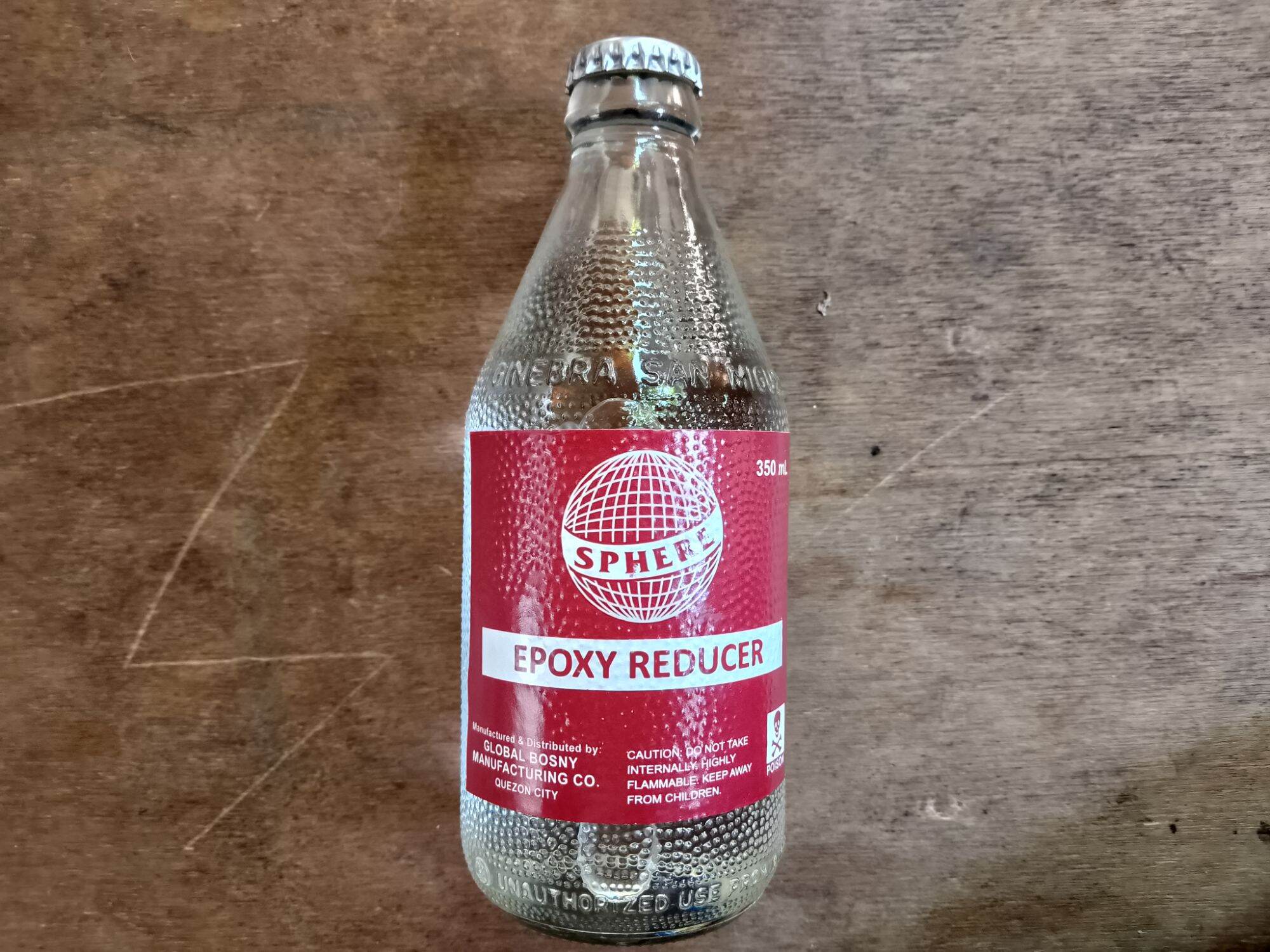 SPHERE EPOXY REDUCER BOTTLE 350ML EPOXY REDUCER BOTE PAMPALABNAW SA ...