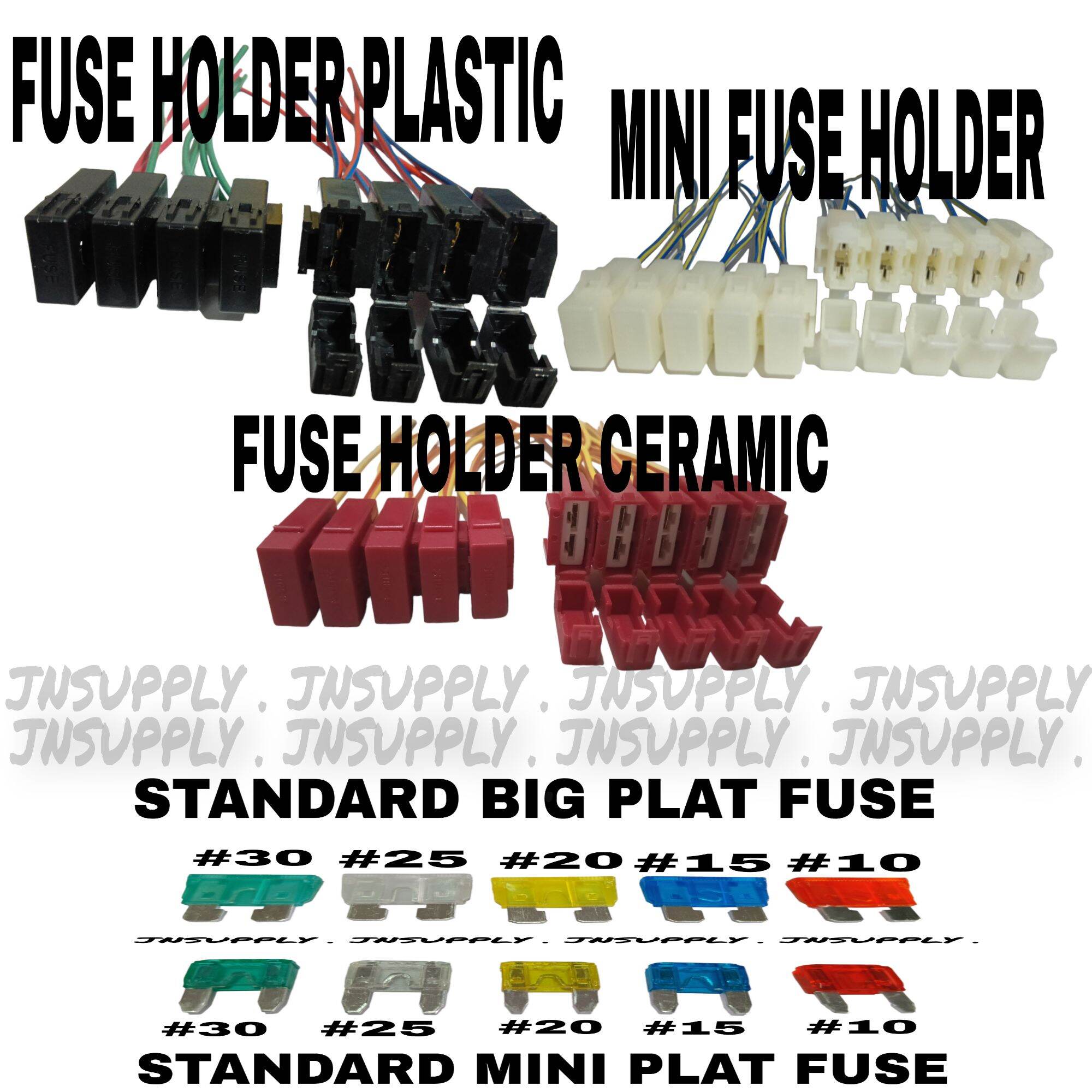 FUSE BOX/HOLDER PLASTIC, FUSE BOX/HOLDER CERAMIC, AND MINI FUSE BOX ...