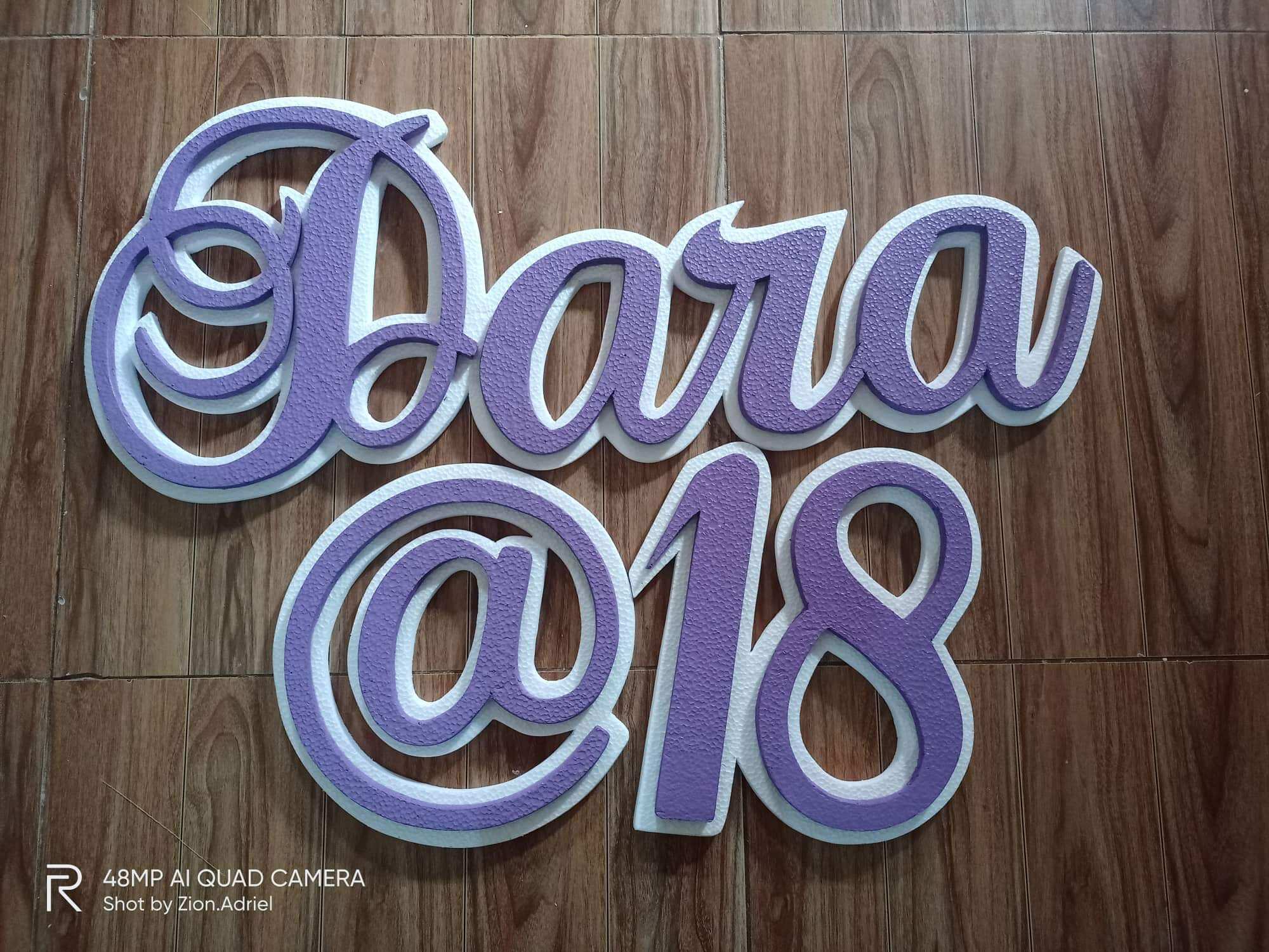 Styro Letter Name | Lazada PH