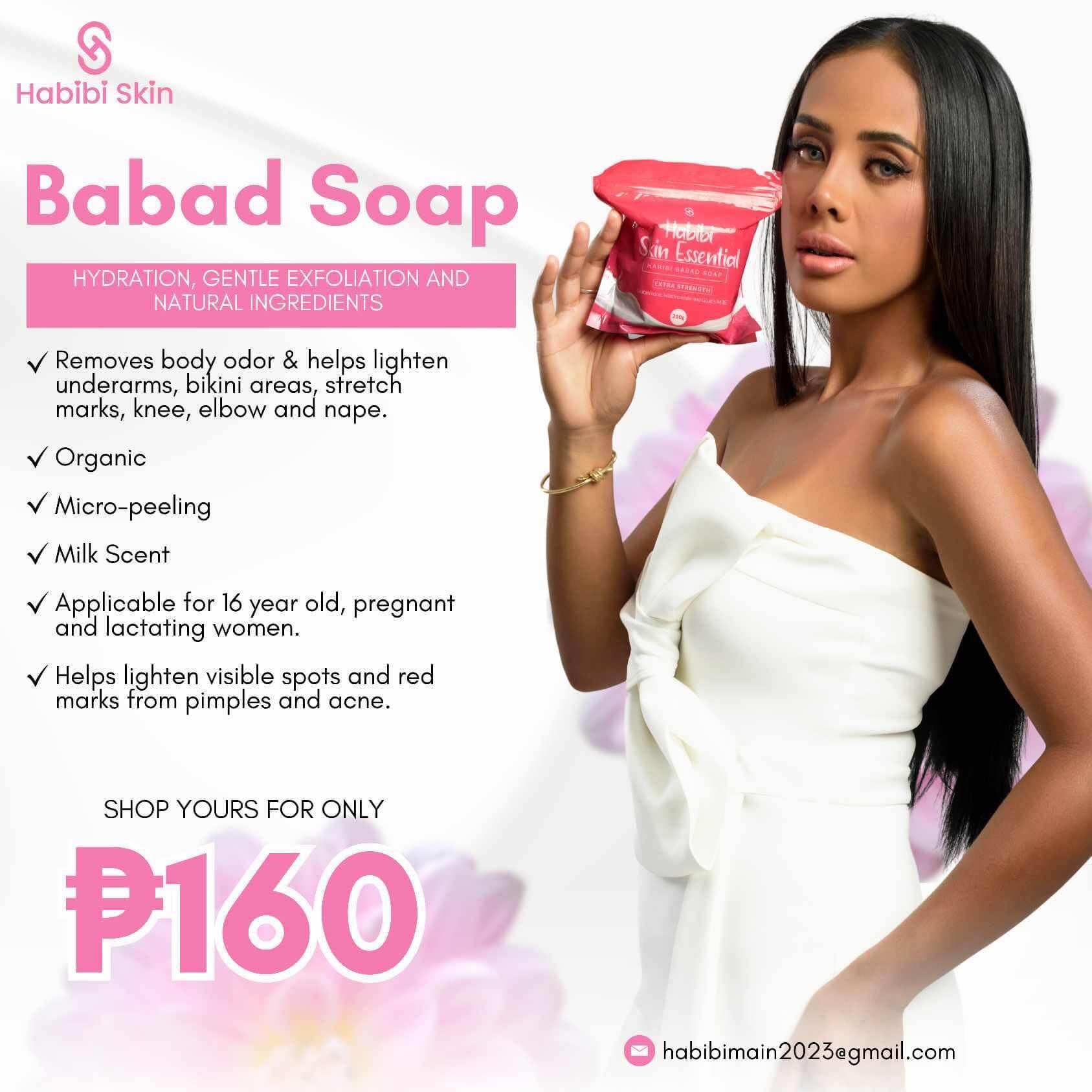 ORIGINAL HABIBI SKIN 5in1 GLOWING SET (Maintenance Set) Soap,lotion ...