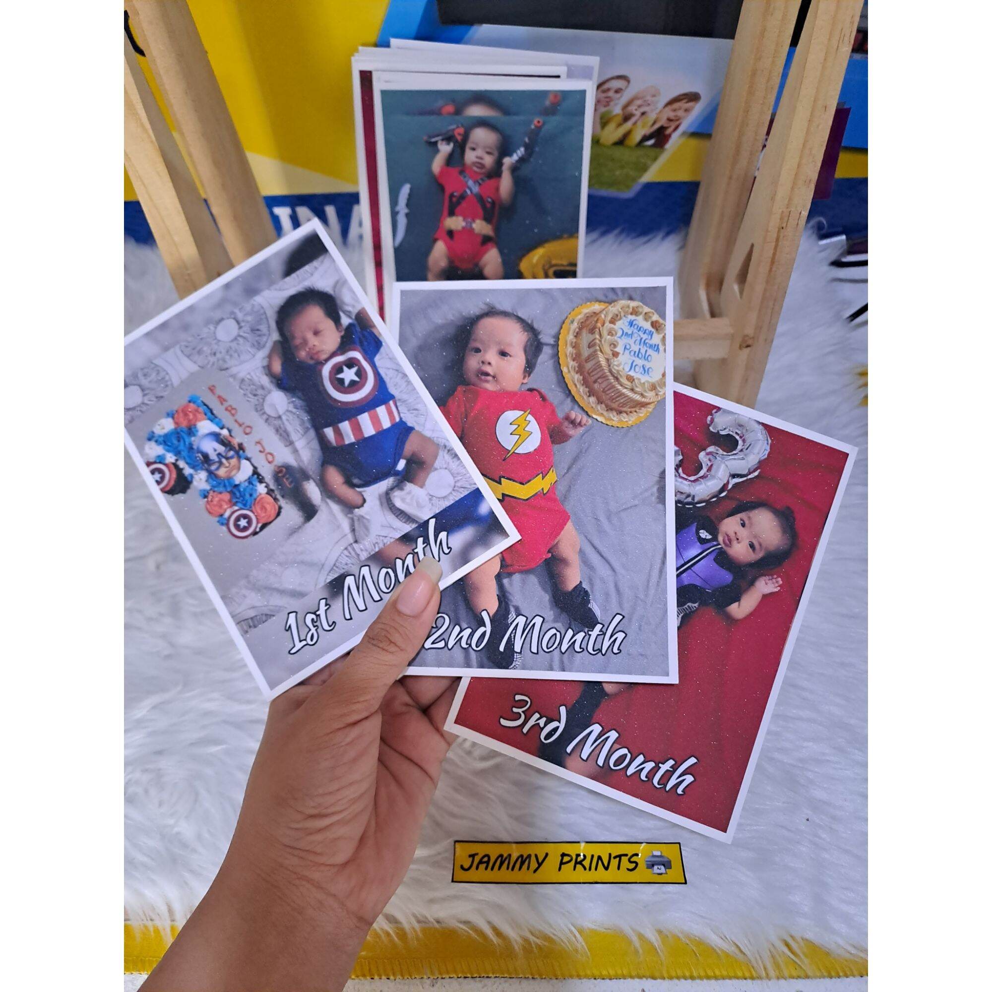 1st to 12th Month Baby Milestone SINTRA BOARD photo tiles | Lazada PH