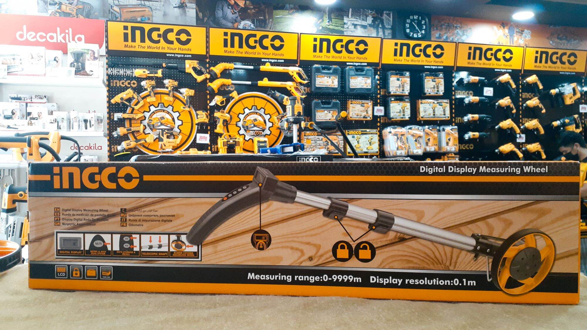 INGCO Digital Display Measuring Wheel