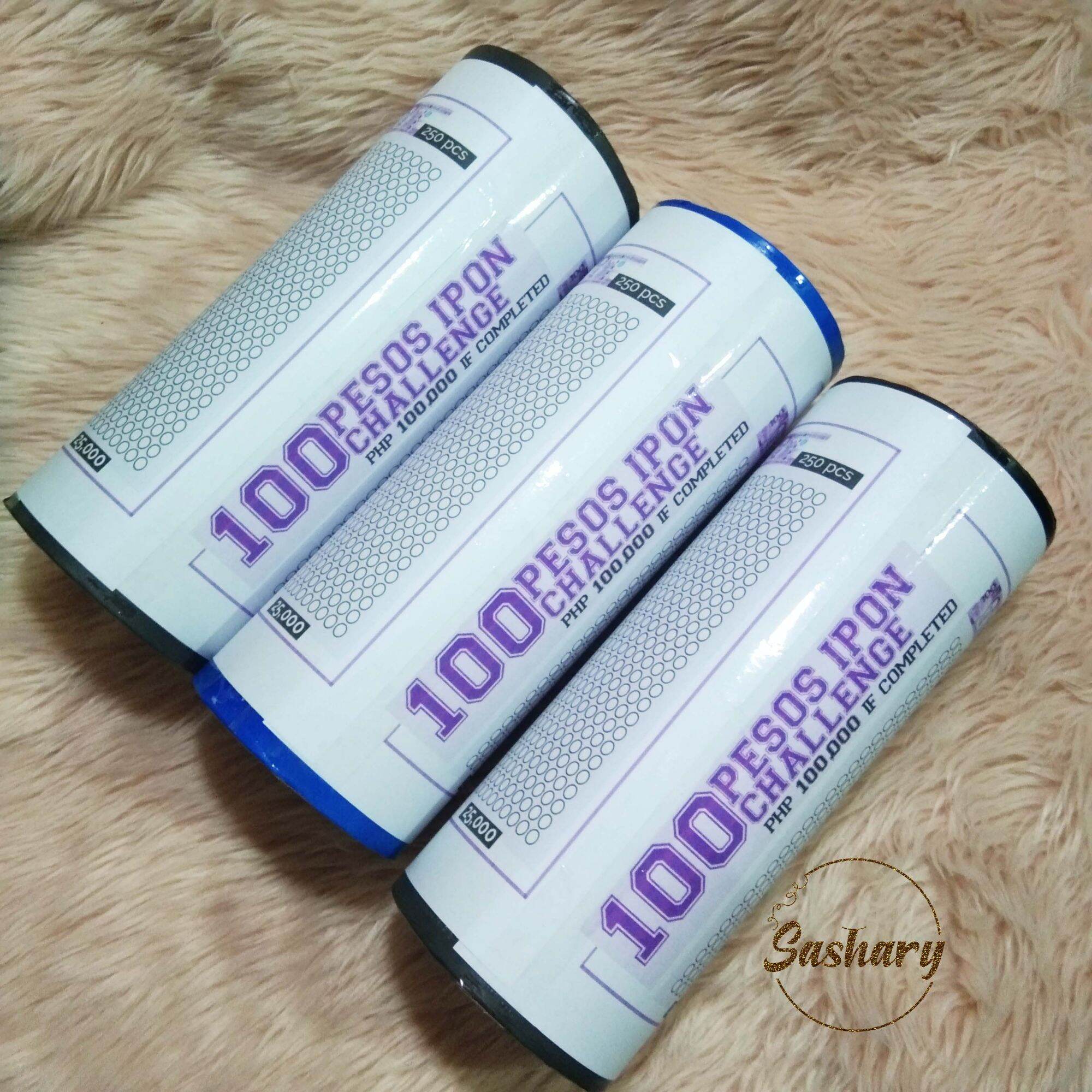 100 pesos alkansya Ipon challenge (100,000 if completed) New Design ...