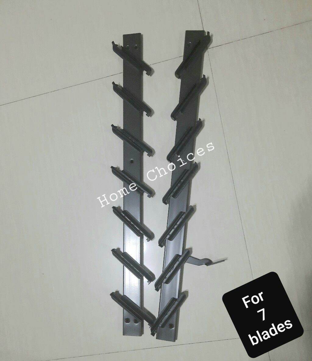 Jalousie Window Frame Strip (7-Blade) One Pair | Lazada PH
