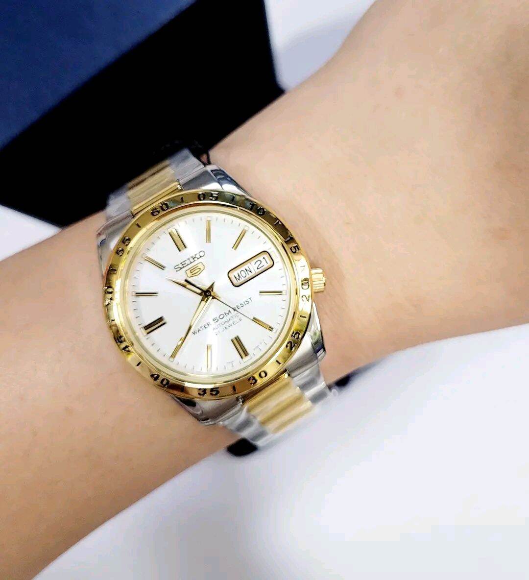 Seiko 5 Couple Automatic Watches | Lazada PH