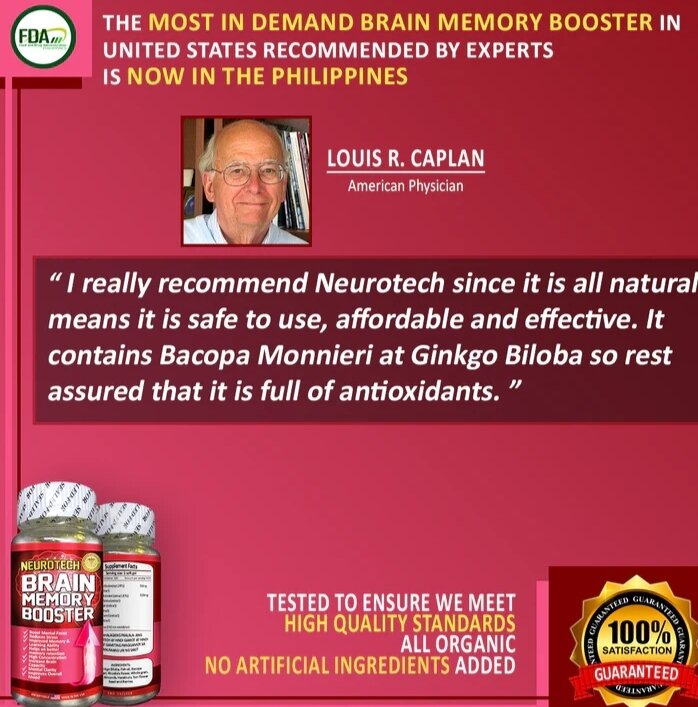 NEUROTECH BRAIN MEMORY BOOSTER imported from u s | Lazada PH