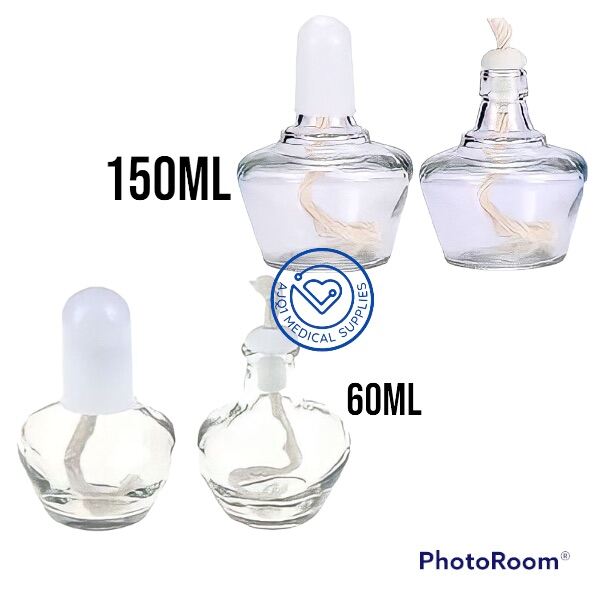 Glass Alcohol Lamp / 60ml and 150ml / for Laboratory | Lazada PH