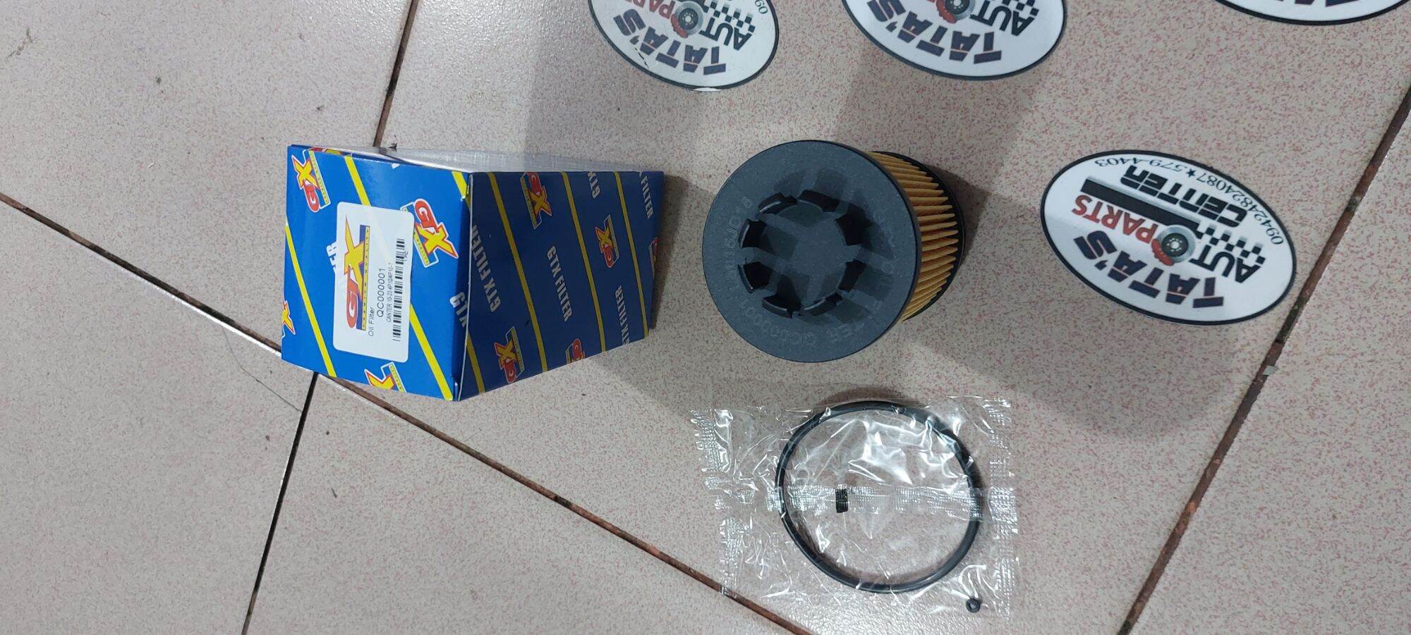 Fuso Canter 12up 4P10 Oil filter QC000001 gtx brand | Lazada PH