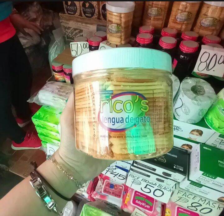 BAGUIO CITY RICO'S LENGUA DE GATO 250GRAMS AND 450 GRAMS CAUTION ...
